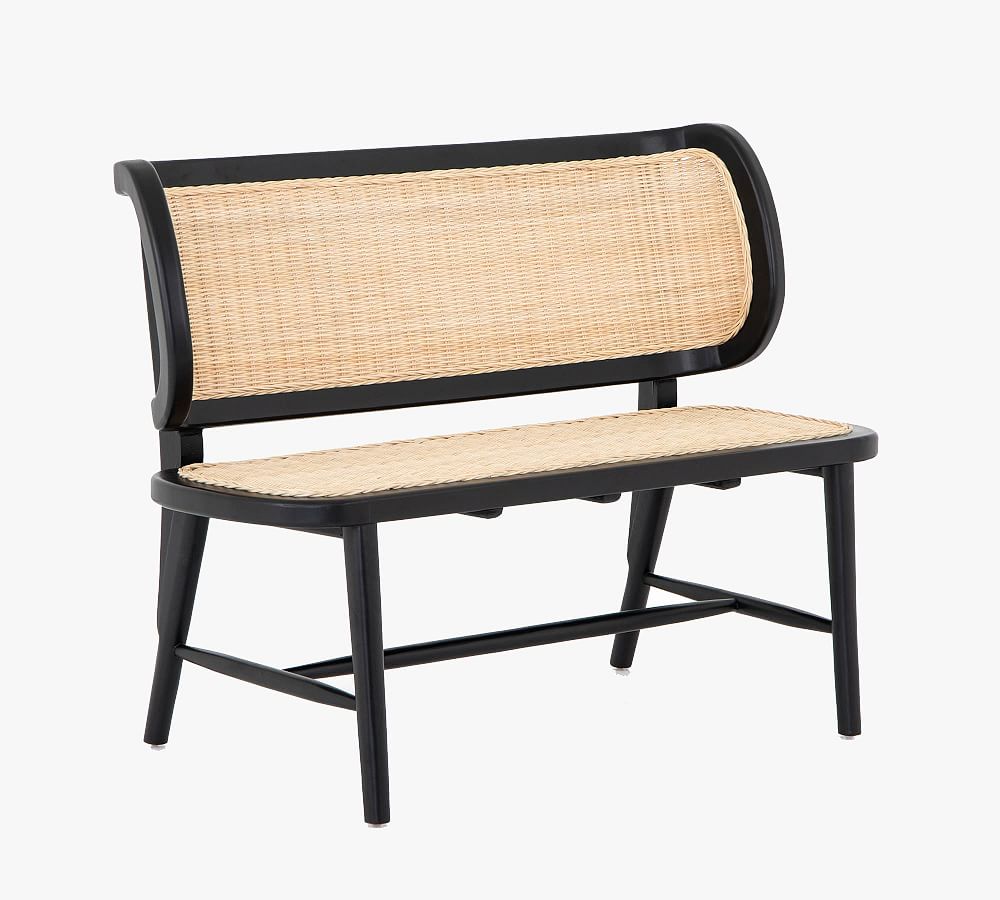 Ollie Rattan Bench | Pottery Barn