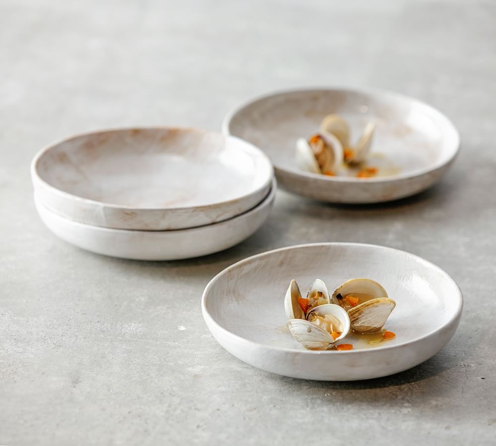 Fortessa Cloud Terre No. 2 Stoneware 16-Piece Dinnerware Set | Pottery Barn