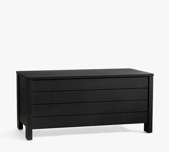 Malibu Metal Storage Trunk with Inserts | Pottery Barn