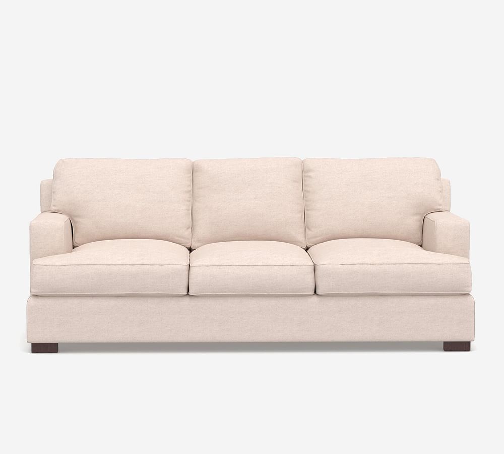 Townsend Square Arm Fabric Sofa | Pottery Barn