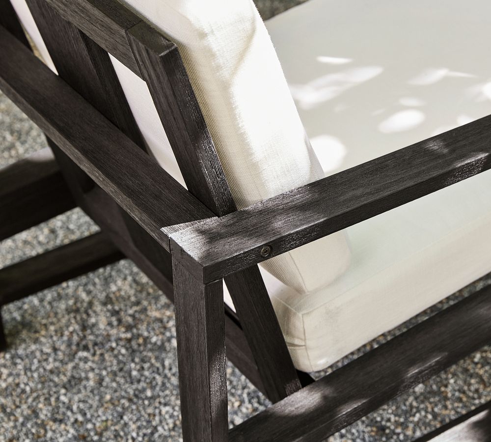 Indio FSC® Eucalyptus Outdoor Lounge Chair | Pottery Barn