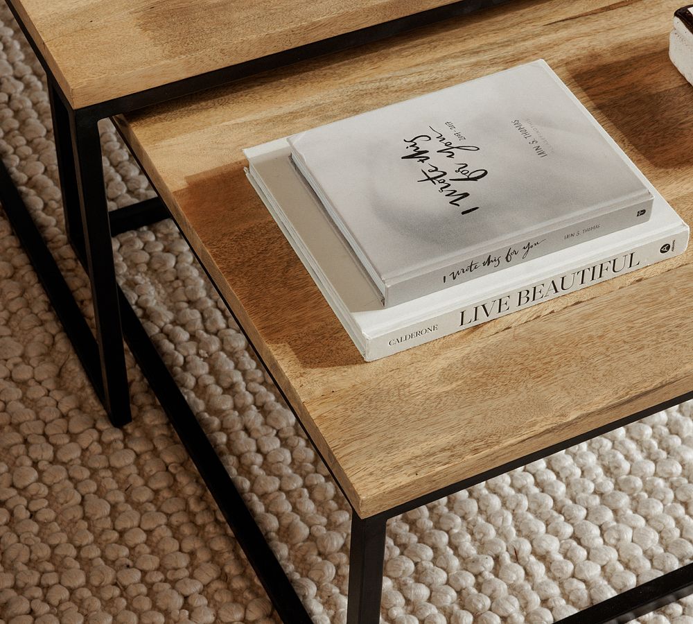 Sawyer Rectangular Nesting Tables | Pottery Barn