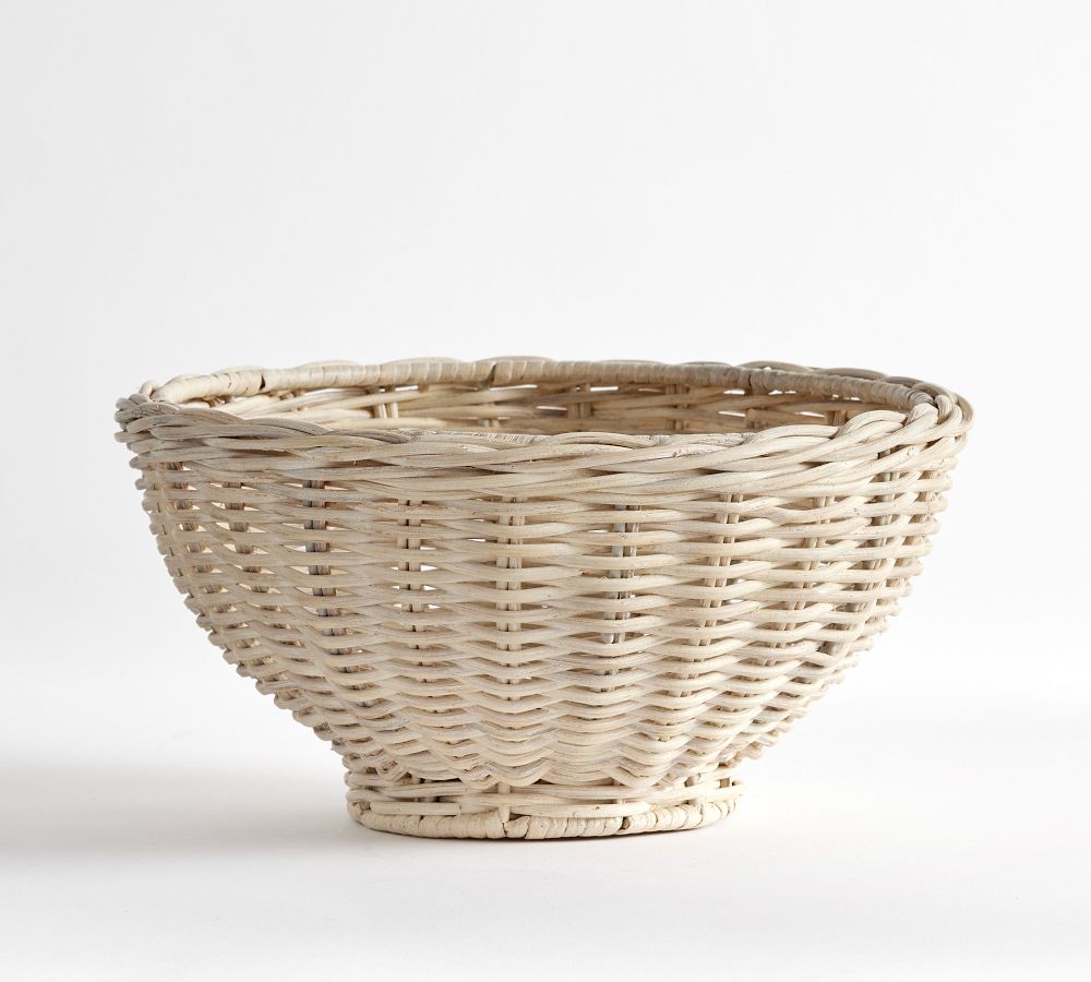 Handwoven Wicker Bowl | Pottery Barn