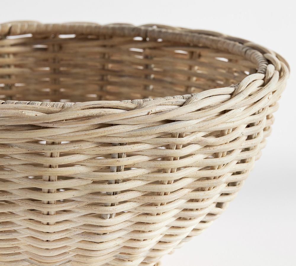 Handwoven Wicker Bowl | Pottery Barn