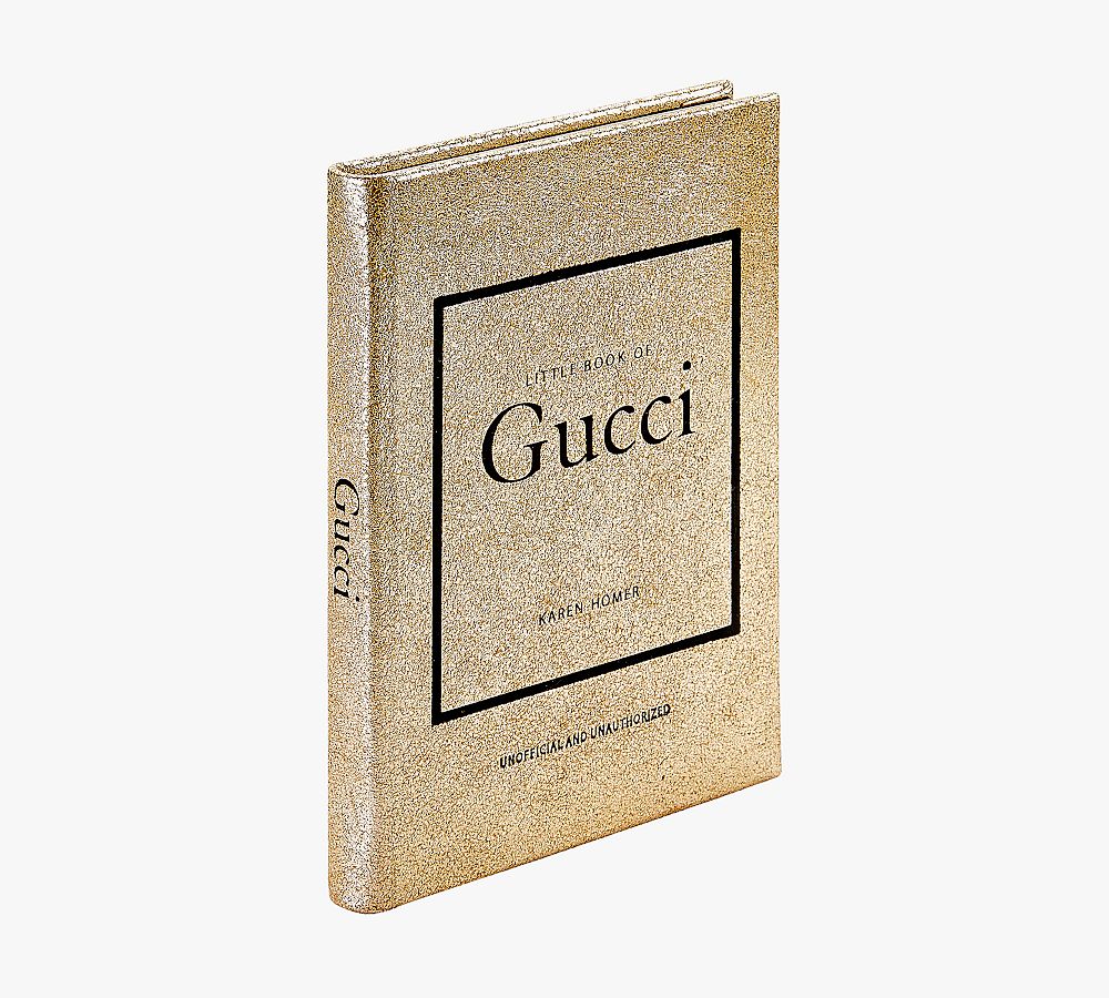 Little Book of Gucci Leather-Bound Book | Pottery Barn