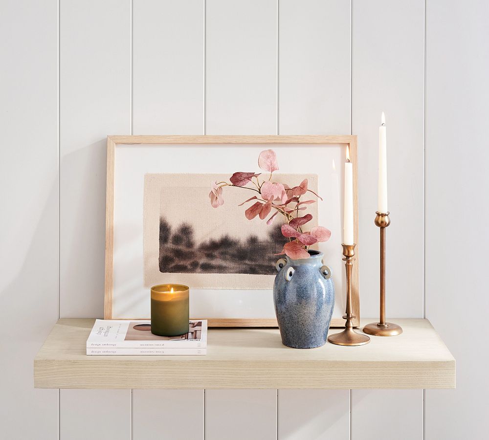 Brighton Floating Wood Shelves | Pottery Barn