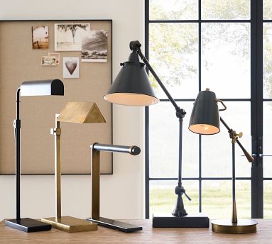 Architect's Adjustable USB Task Table Lamp | Pottery Barn