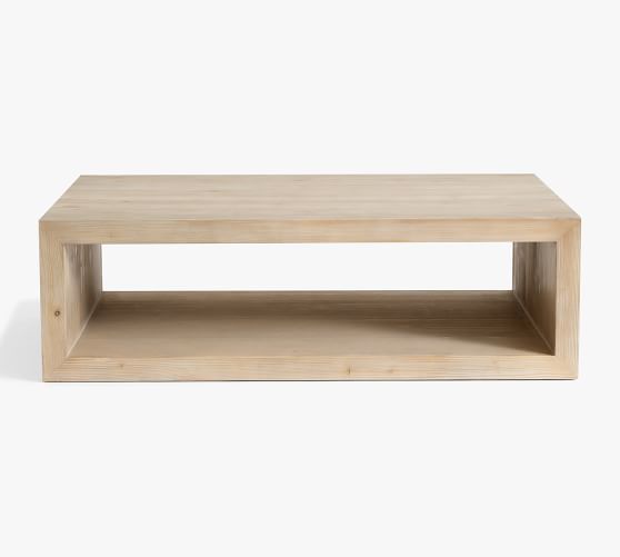 Folsom Rectangular Grand Coffee Table | Pottery Barn