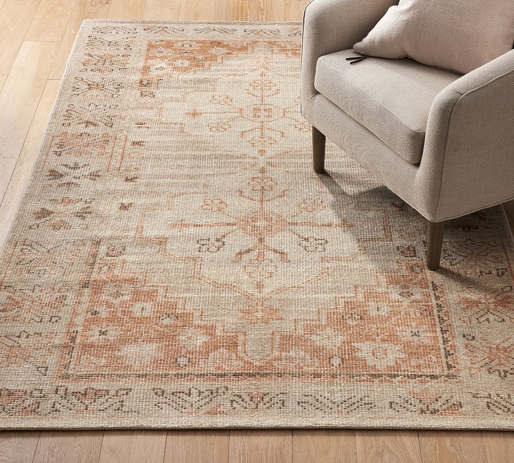 Aurelia Hand-Knotted Wool Rug | Pottery Barn