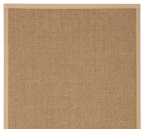 Color-Bound Earth Sisal Rug | Pottery Barn