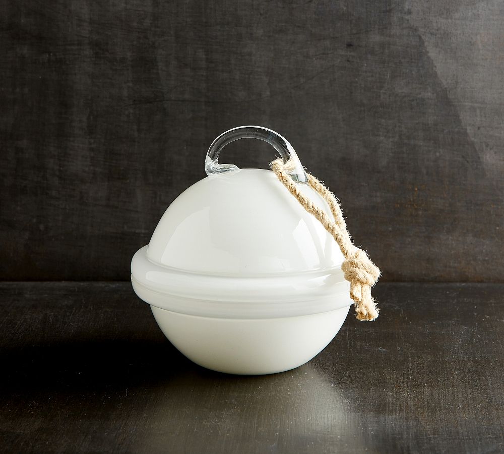 Holiday Bell Shaped Scented Candle | Pottery Barn