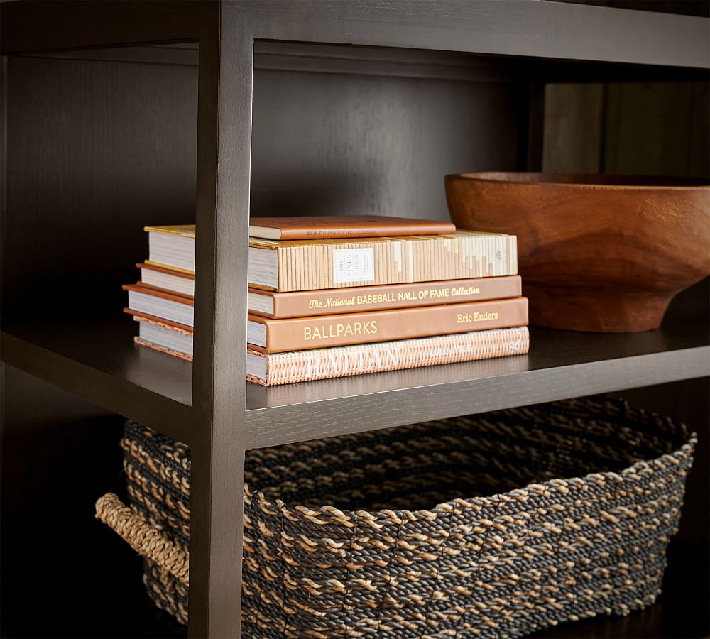 Pacific 2-Shelf Wide Bookcase | Pottery Barn