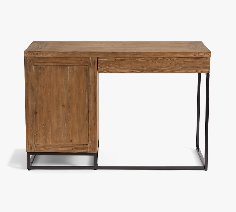 Malcolm Single Cabinet Writing Desk | Pottery Barn