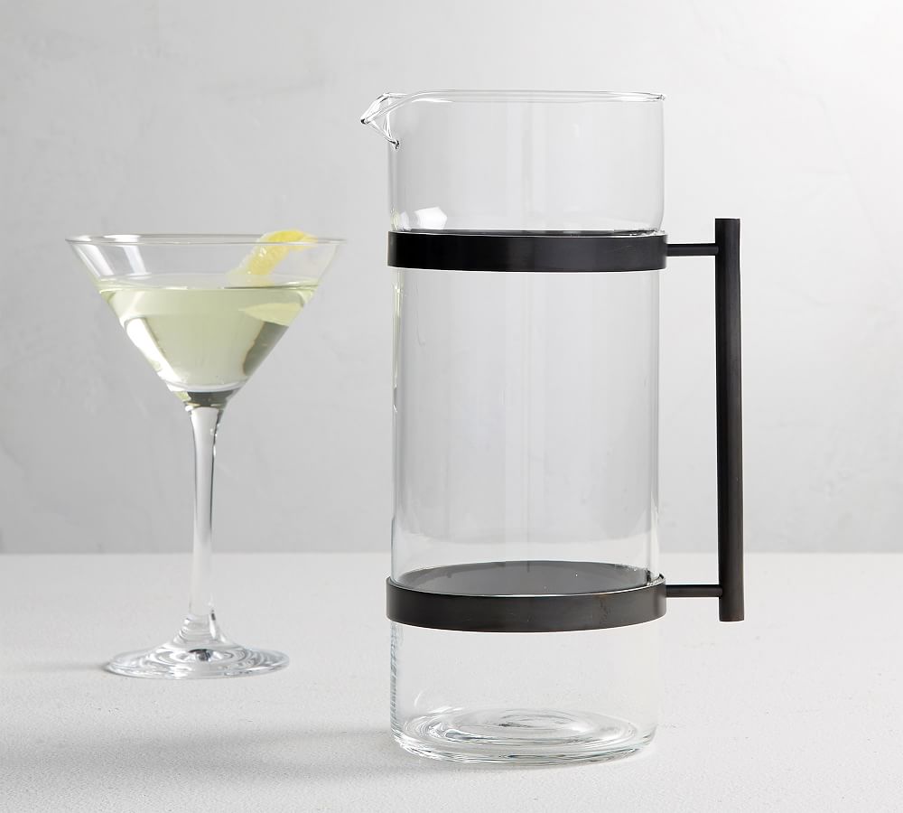 Bleecker Bar Martini Pitcher | Bar Accessories | Pottery Barn