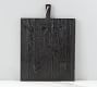 Handmade Reclaimed Wood Cheese Board - Black | Pottery Barn