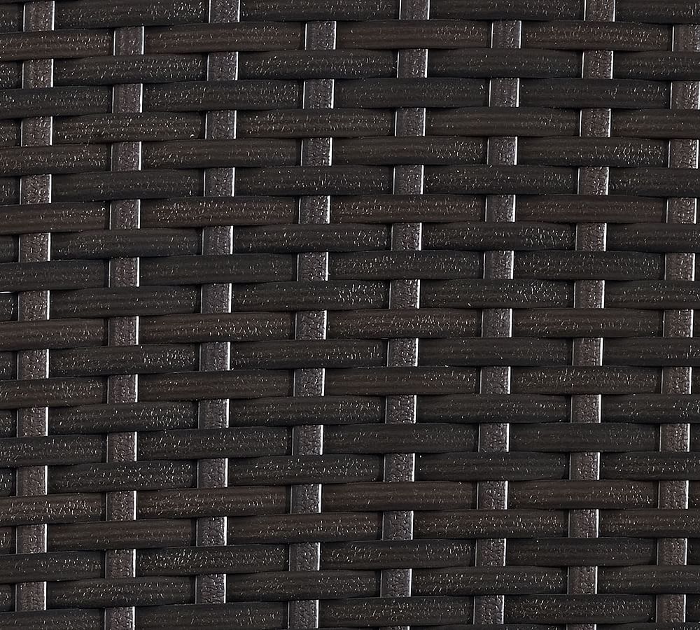 Benson Outdoor Wicker Pool Storage Bin | Pottery Barn