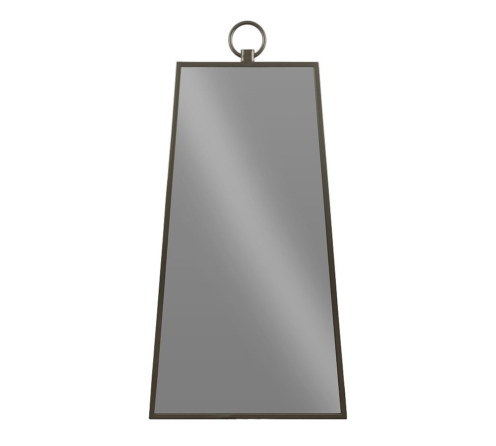 Pyramidal Wall Mirror With Ring Handle | Pottery Barn