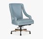 Master Leather Swivel Desk Chair | Pottery Barn