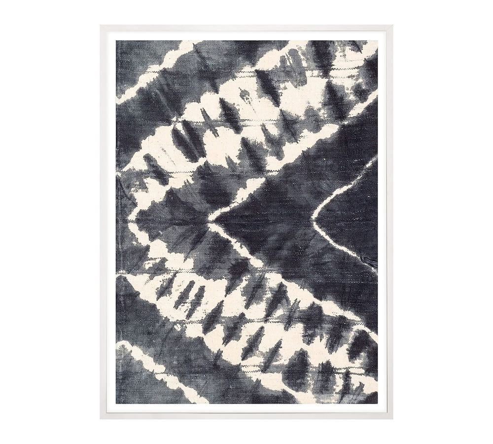 Indigo Textile Framed Print | Pottery Barn