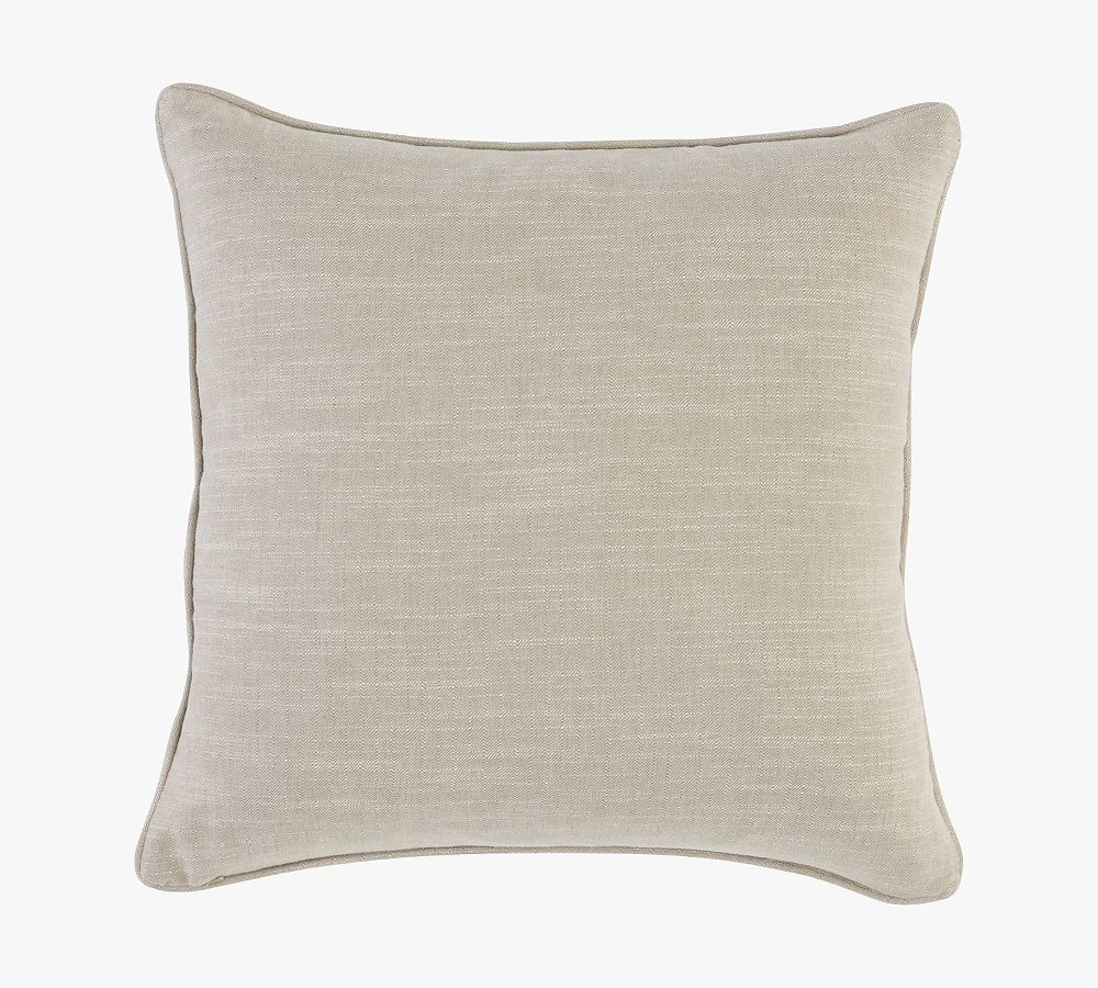 Alba Reversible Throw Pillow Cover | Pottery Barn