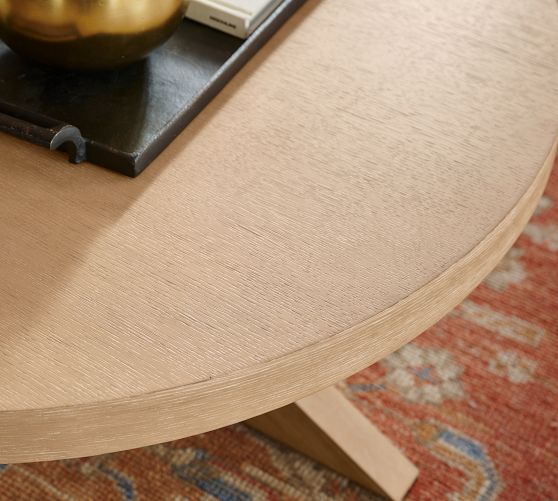 Modern Farmhouse Round Coffee Table | Pottery Barn