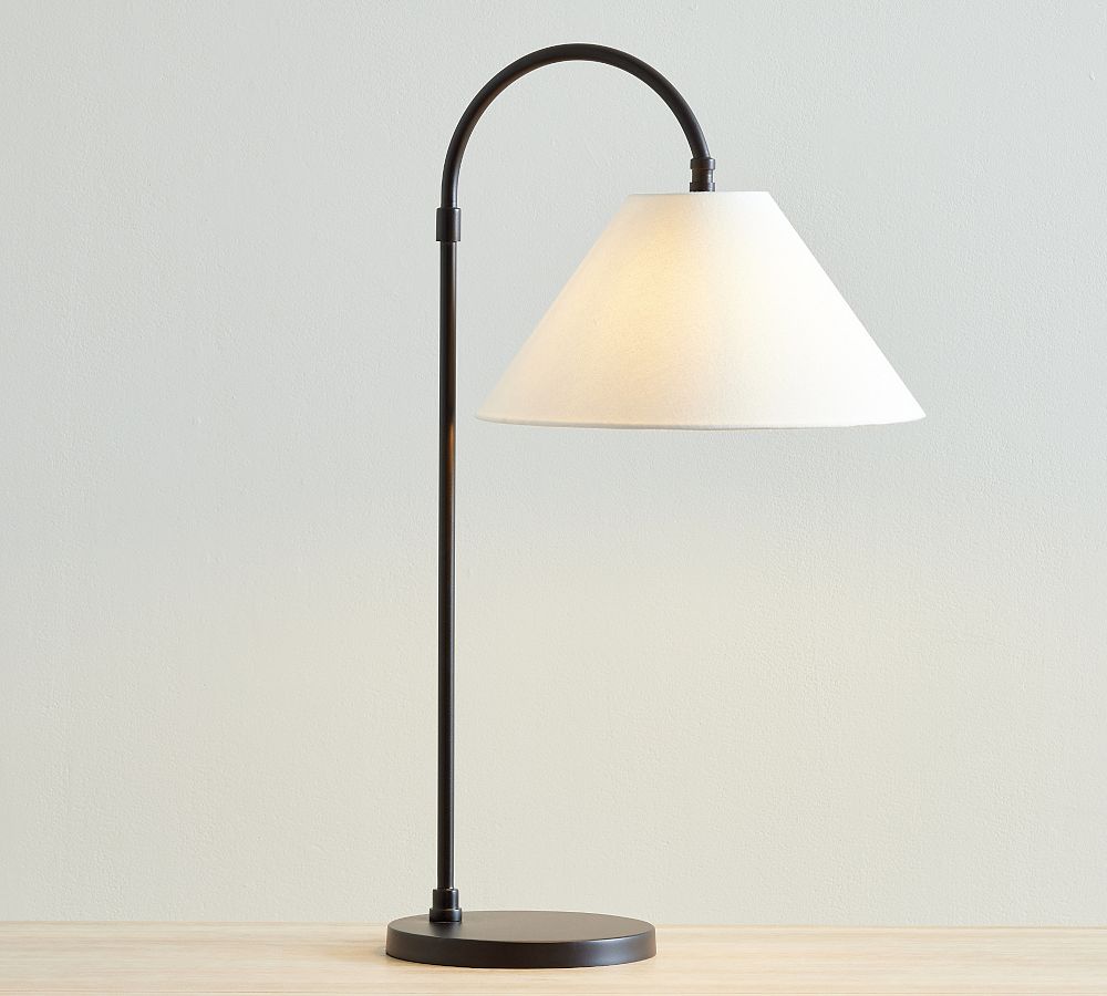 Sinclair Metal Arc Table Lamp | Pottery Barn