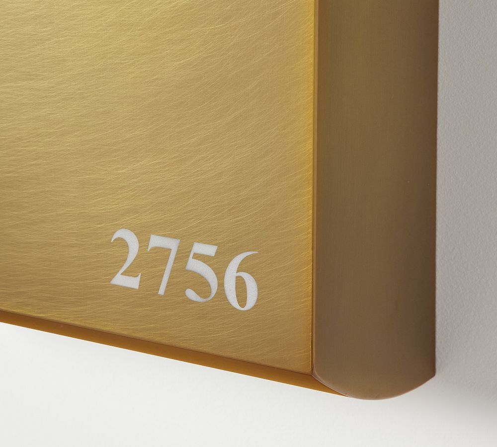 Fieldstone Wall-Mounted Mailbox | Pottery Barn