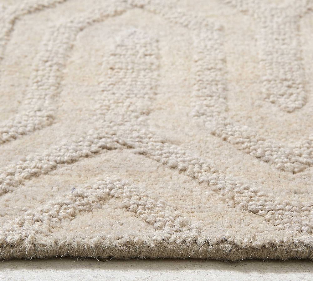 Nielsen Hand-Tufted Wool Rug | Pottery Barn