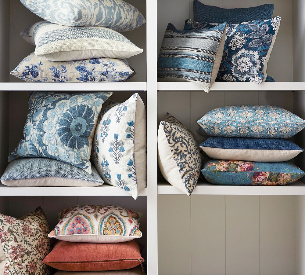 Meadow Floral Printed Pillow | Pottery Barn