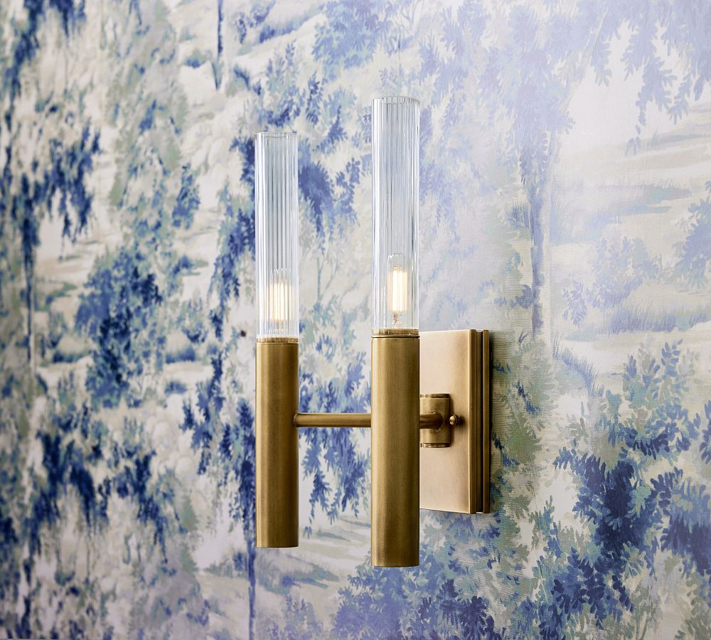 Somerset Metal Double Sconce | Pottery Barn