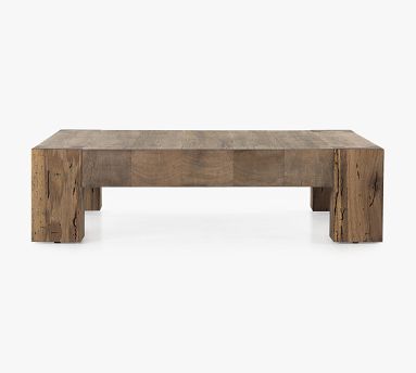 Fia 55" Square Coffee Table | Pottery Barn