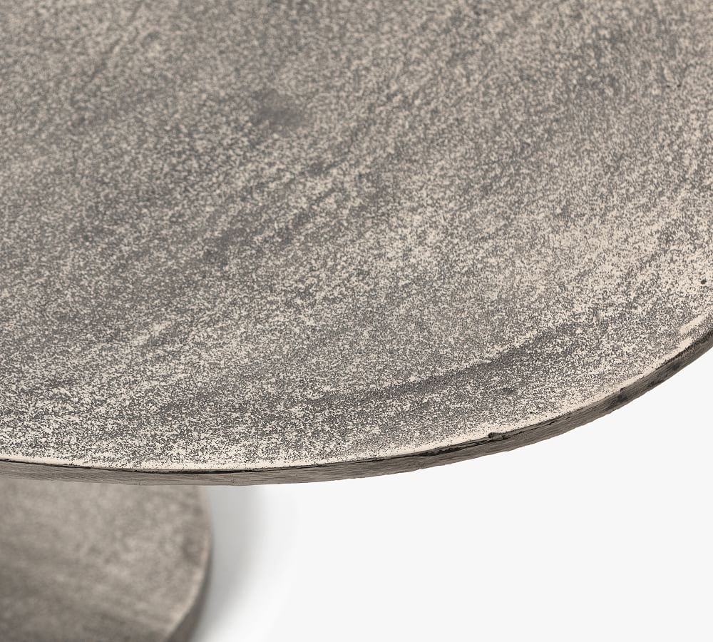 Collier Metal Oval Coffee Table | Pottery Barn