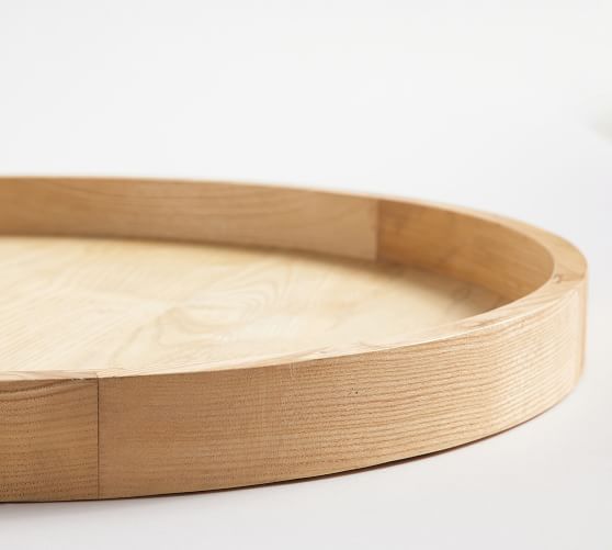 Connor Ash Wood Tray | Pottery Barn