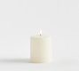 Modern Curved Pillar Candle | Pottery Barn