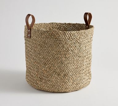 Dune Handwoven Tote Baskets | Pottery Barn