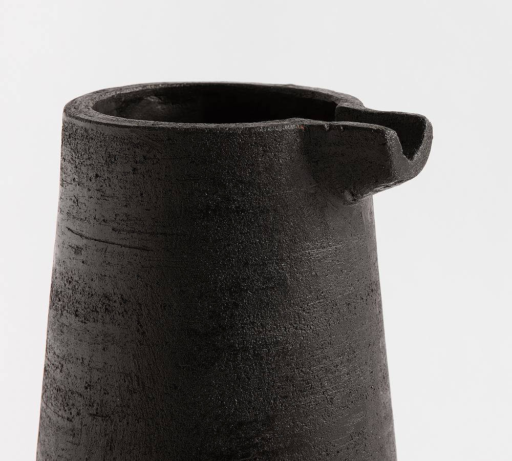 Terracotta Pitcher - Black | Pottery Barn