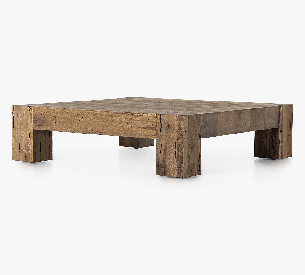Fia 55" Square Coffee Table | Pottery Barn