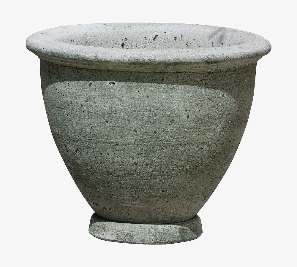 Raina Cast Stone Planter | Pottery Barn