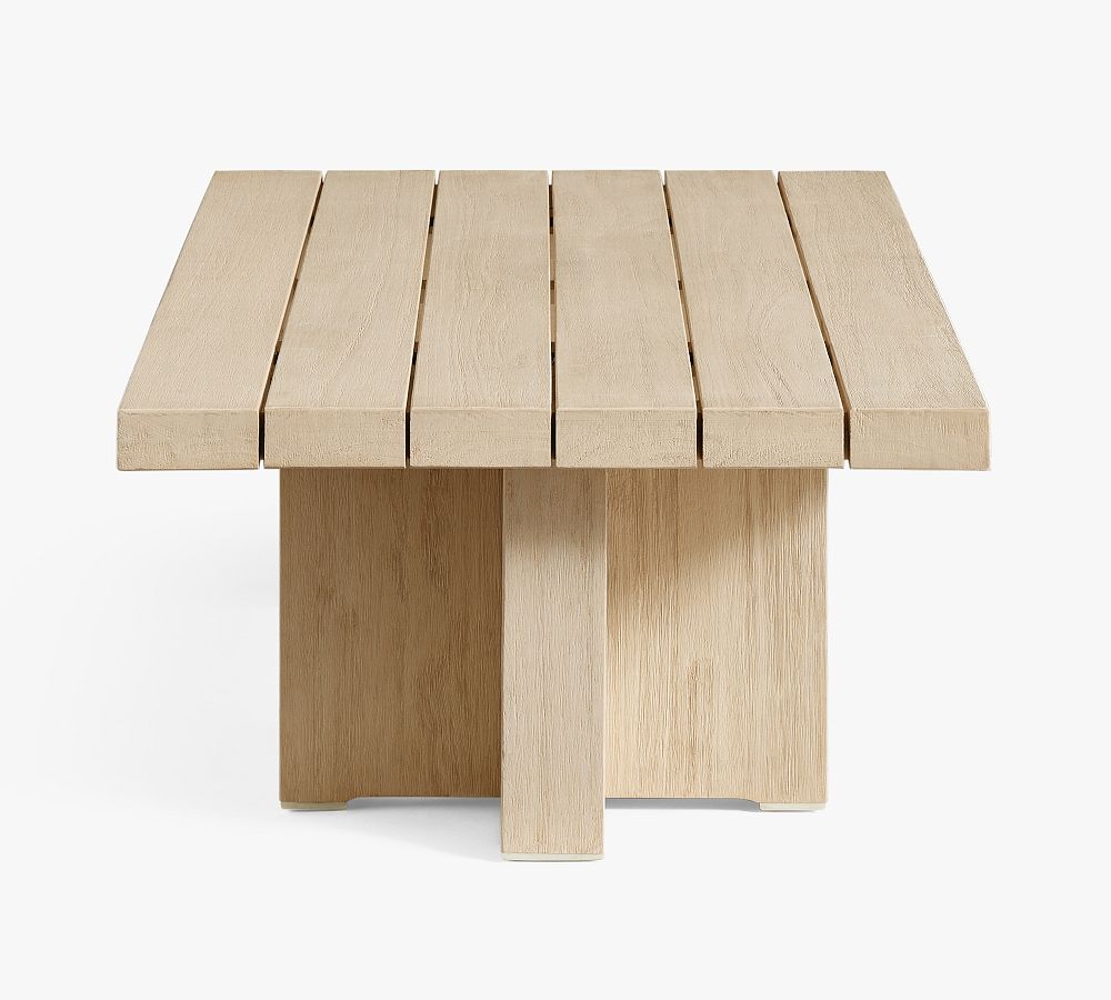Mirada Slab Outdoor Coffee Table | Pottery Barn