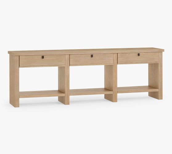 Modern Farmhouse Rectangular Console Table | Pottery Barn