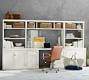Logan Executive Desk with Cabinets Office Suite | Pottery Barn