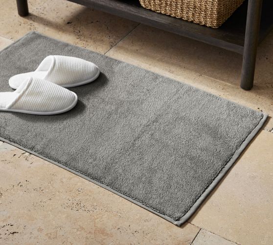 Essential Terry Bath Mat | Pottery Barn