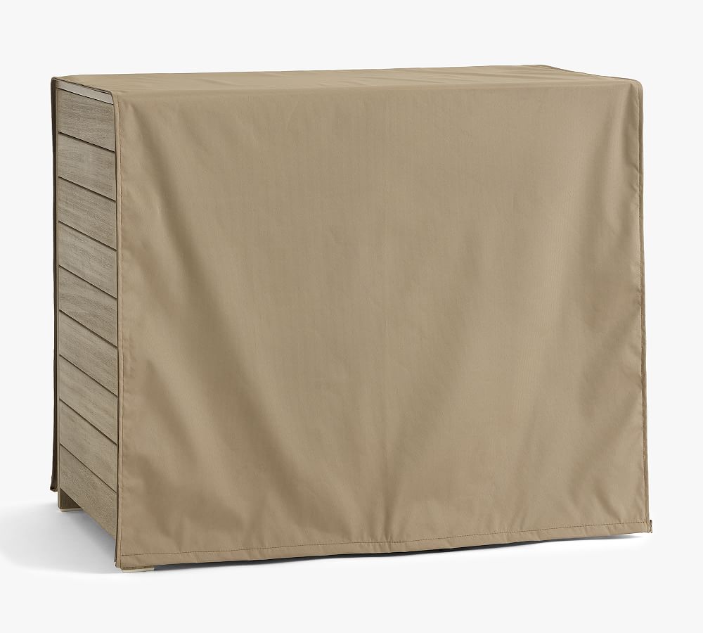 Indio Custom-Fit Outdoor Covers - Wood Kitchen | Pottery Barn