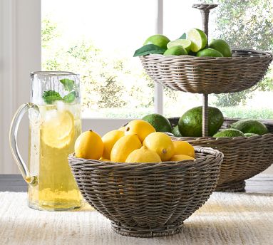 Handwoven Wicker Bowl | Pottery Barn