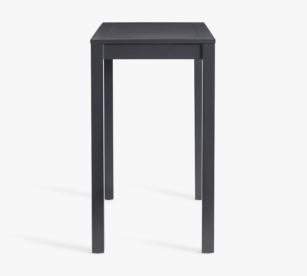 Indio Metal Rectangular Outdoor Bar Height Table | Pottery Barn