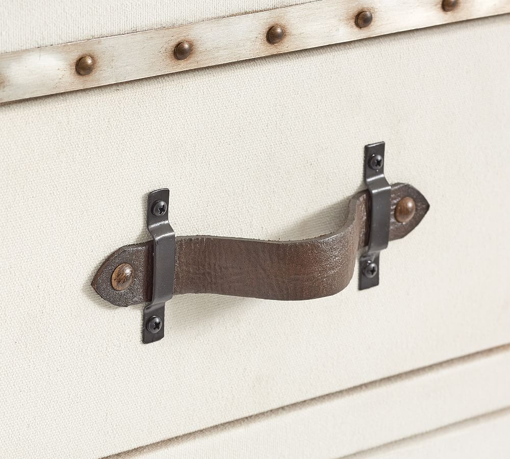 Ludlow Trunk 4-Drawer Tall Dresser | Pottery Barn