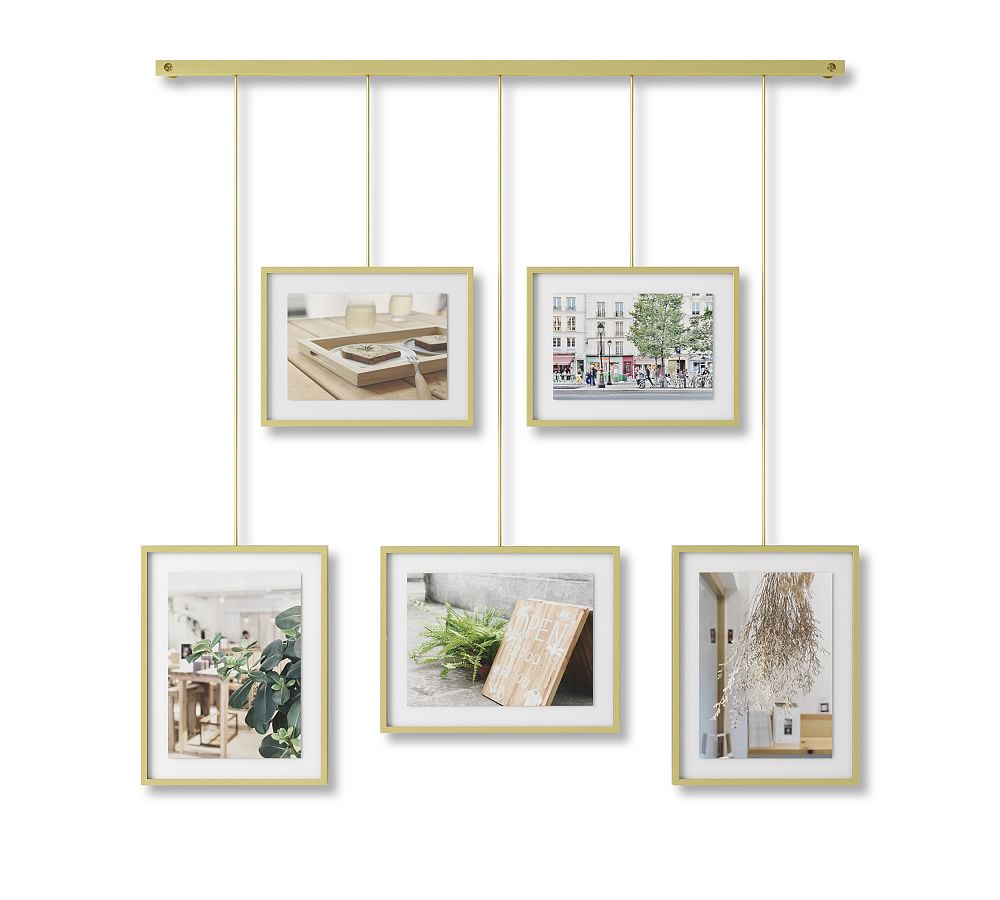 Hanging White Gallery Frames, Set of 5 | Pottery Barn