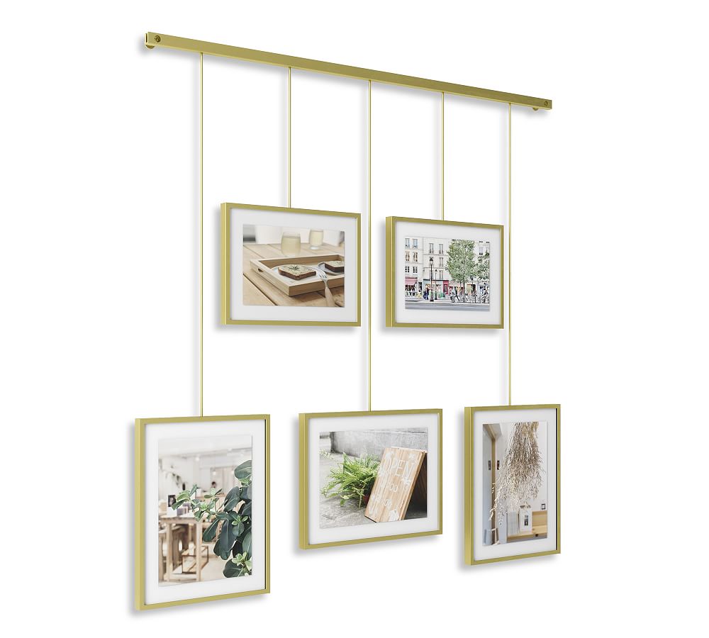 Hanging White Gallery Frames, Set of 5 | Pottery Barn