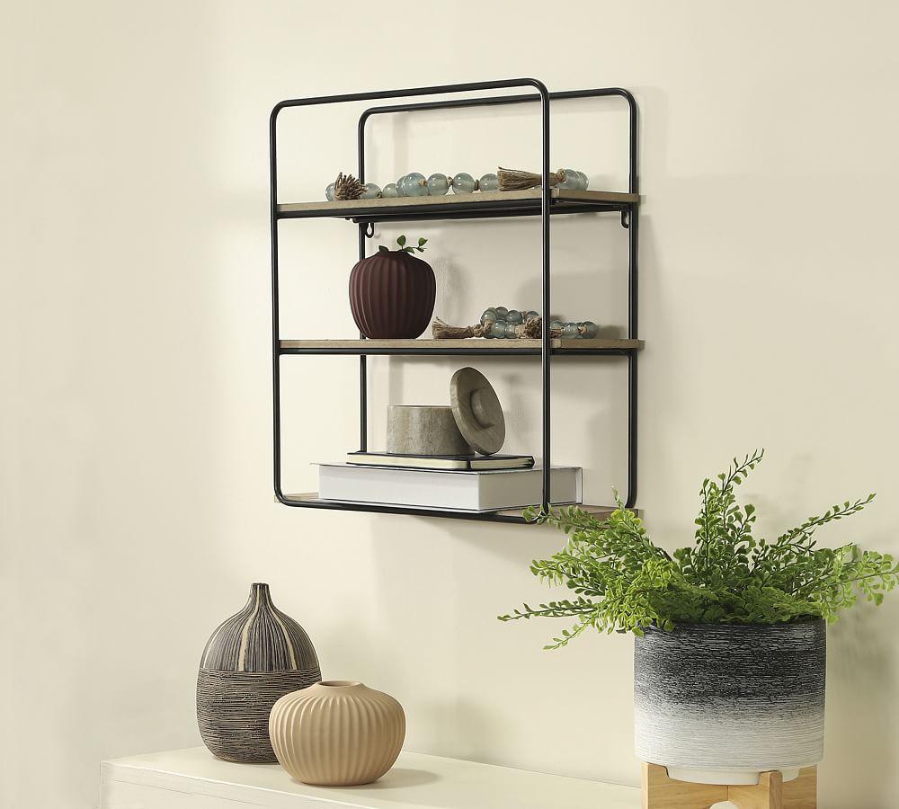 OPEN BOX: Winslow 3-Tier Wall Shelf | Pottery Barn