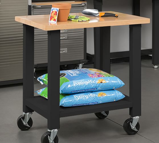 Mobile Heavy-Duty Outdoor Workstation | Pottery Barn